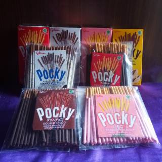 Jual TERMURAH POCKY 100g All Varian Rasa Snack Kiloan Branded Cemilan ...