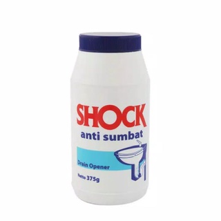 Jual SHOCK Bubuk Antisumbat / NaOH - Botol 375 Gram 2 pcs | Shopee ...