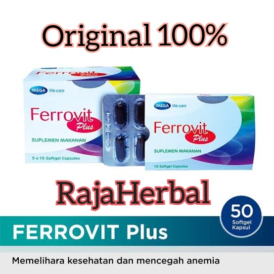 Jual FERROVIT PLUS MEGA WE CARE MEMELIHARA KESEHATAN & MENCEGAH ANEMIA ...