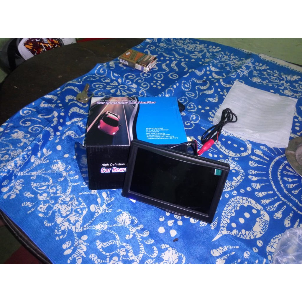 Jual Monitor 5 Inch lebih besar dan tajam gambarnya buat tracking ...