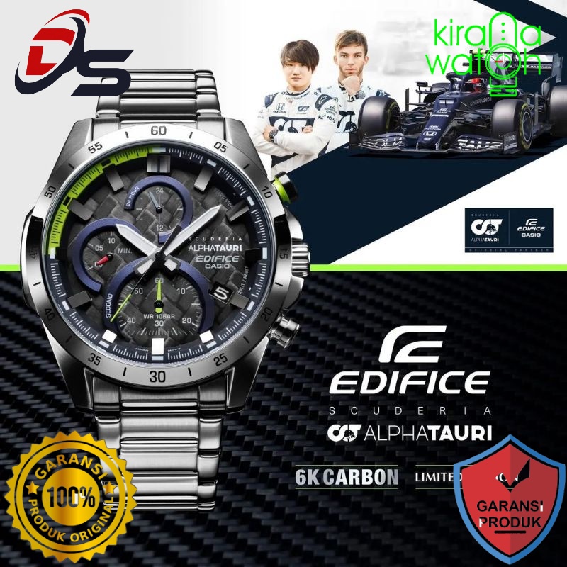 Jual Jam Pria Casio Edifice EFR 571 AT 1ADR Alpha Tuari Chronograph ...