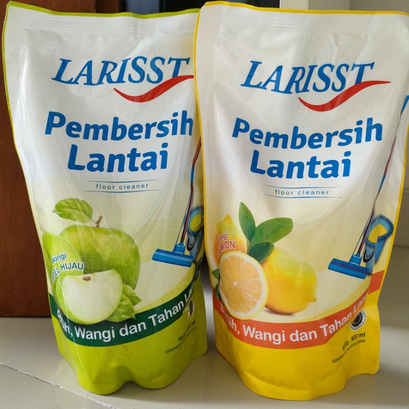 Jual Larisst pembersih lantai murah refill isi ulang 800 ml | Shopee ...