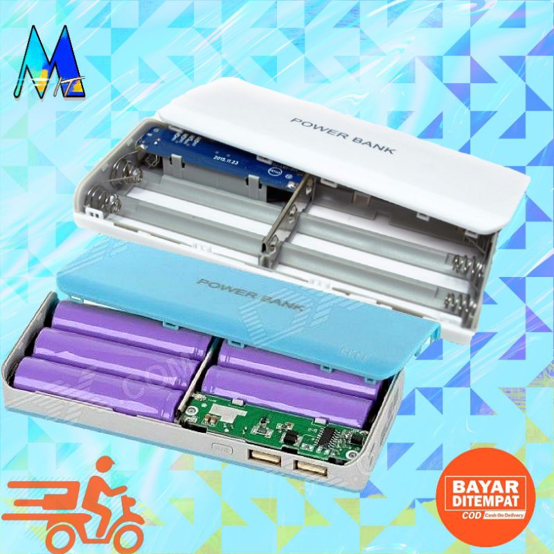 Jual Casing DIY PowerBank untuk 5x18650 Indonesia|Shopee Indonesia