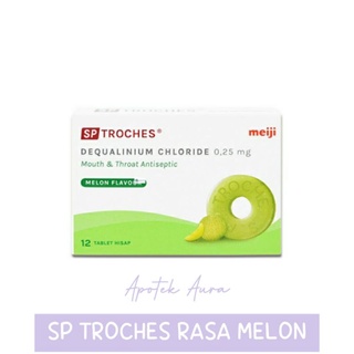 Jual Tablet Hisap SP Troches Meiji (Rasa Strawberry / Melon) - Atasi ...