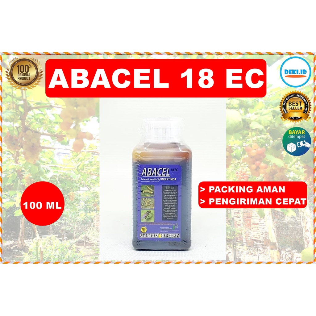 Jual Abacel 18 EC 100 ML Insektisida Kontak Obat Pestisida Abamektin ...