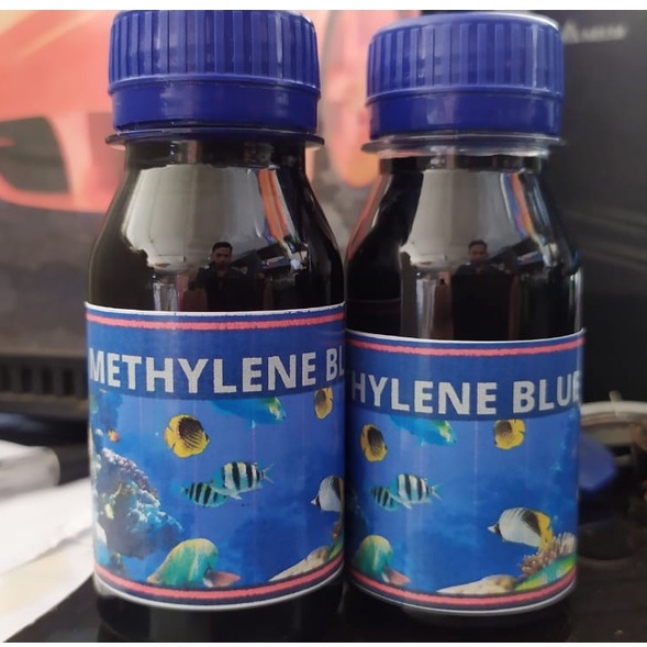 Jual METHYLENE BLUE /METINE BIRU/METIL Obat Biru IKAN | Shopee Indonesia