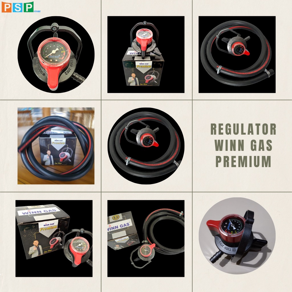 Jual PREMIUM REGULATOR WINN GAS DOUBLE LOCK Indonesia|Shopee Indonesia