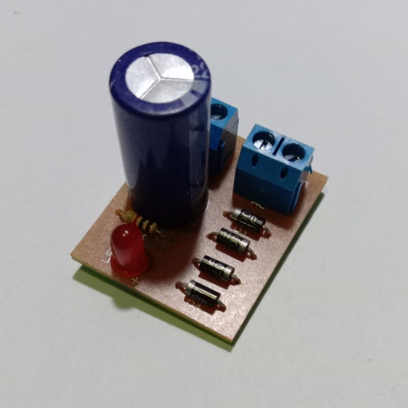 Jual Power Supply Catu Daya AC to DC / 1N4007 full bridge rectifier ...