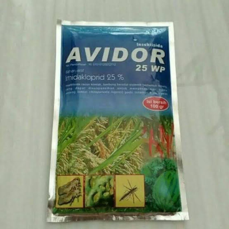 Jual insektisida Avidor 25 wp dari saprotan utama isi 100gram | Shopee ...