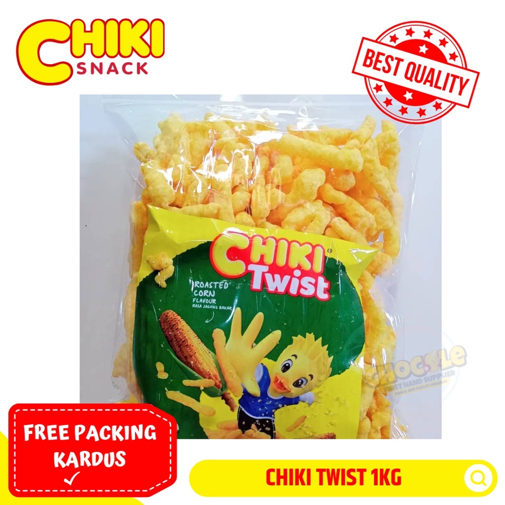 Jual PROMO 11.11 CHIKI TWIST ( CHEETOS ) JAGUNG BAKAR || SIZE 1KG ...