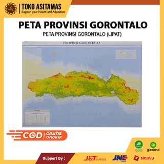 Jual Peta Provinsi Gorontalo (Lipat) | Shopee Indonesia