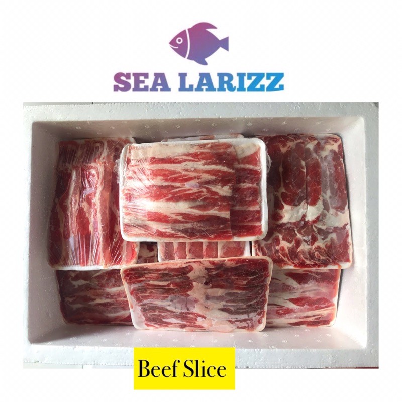 Jual Beef Slice Low Fat/ Beef BBQ / Beef Slice Grill / Daging Slice ...