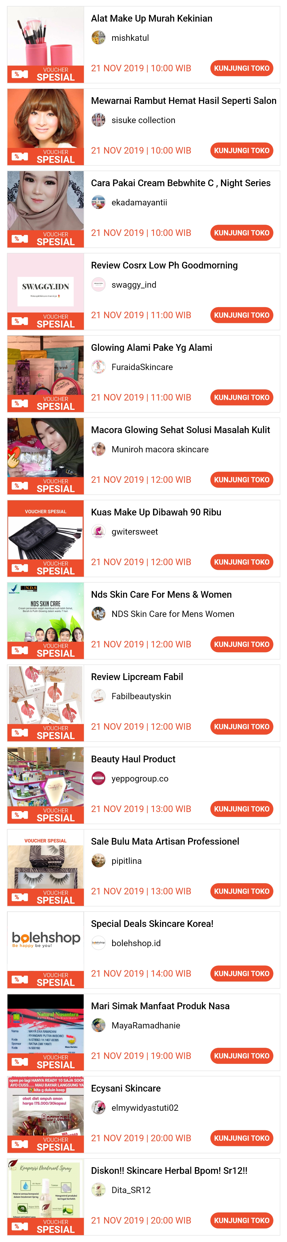 Shopee Live Streamer Baru Day