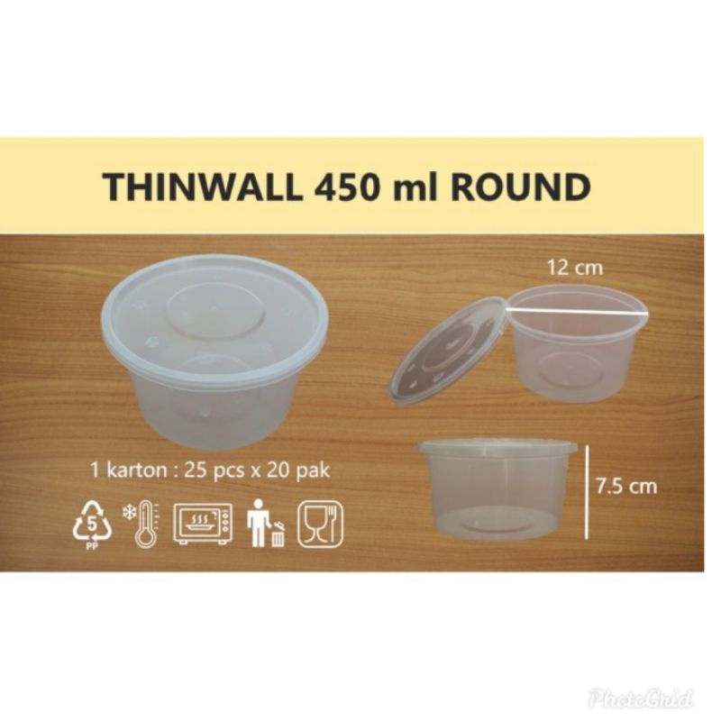 Jual Thinbowl UK 450ml / MANGKOK PLASTIK THINWALL 450 ML / FOOD ... Jual Thinbowl UK 450ml / MANGKOK PLASTIK THINWALL 450 ML / FOOD ...