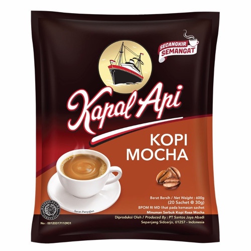 Jual Kopi Kapal Api Moka 30G 1 Renceng Isi 10 Sachet | Shopee Indonesia