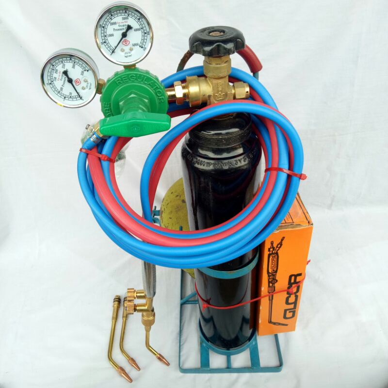 Jual KHUSUS CARGO PULAU JAWA Alat Las LPG dan Oxygen Full Set Siap ...