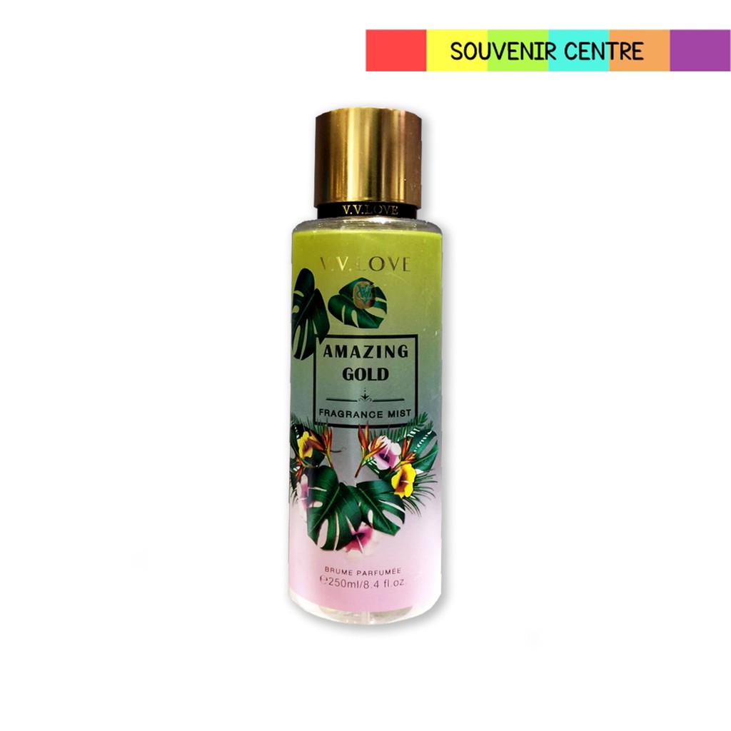 Jual V.V Love Amazing Gold Fragrance Mist 250ml | Shopee Indonesia