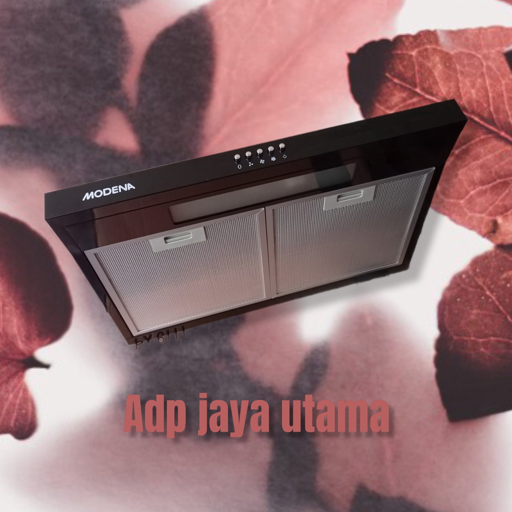 Jual Cooker hood MODENA PX 6111 penghisap asap dapur hitam Indonesia|Shopee Indonesia