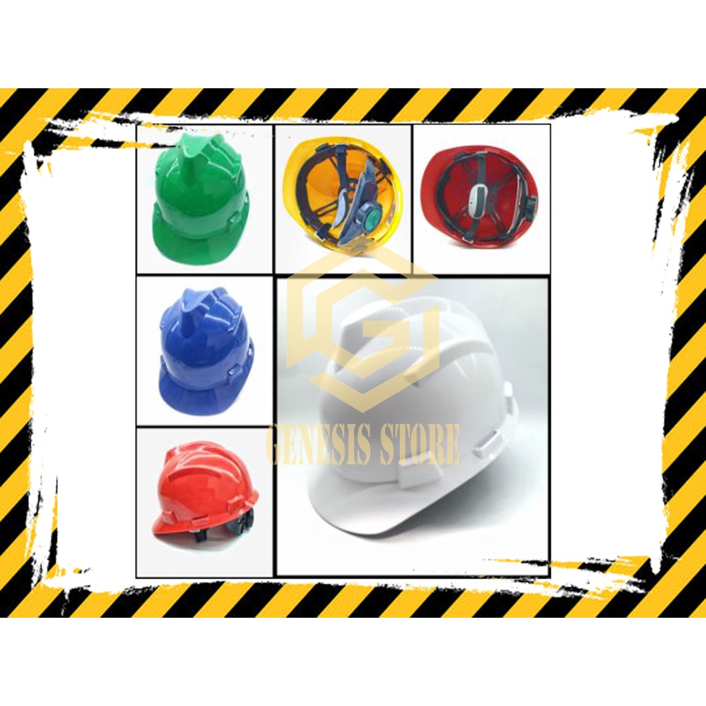 Jual HELM SAFETY HELM PROYEK HELM PENGAMAN FASTRACK MERAH PUTIH KUNING ...