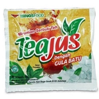 Jual TEA JUS 8 GRAM TEAJUS APEL GULA BATU LEMON MADU MELATI SACHET ...