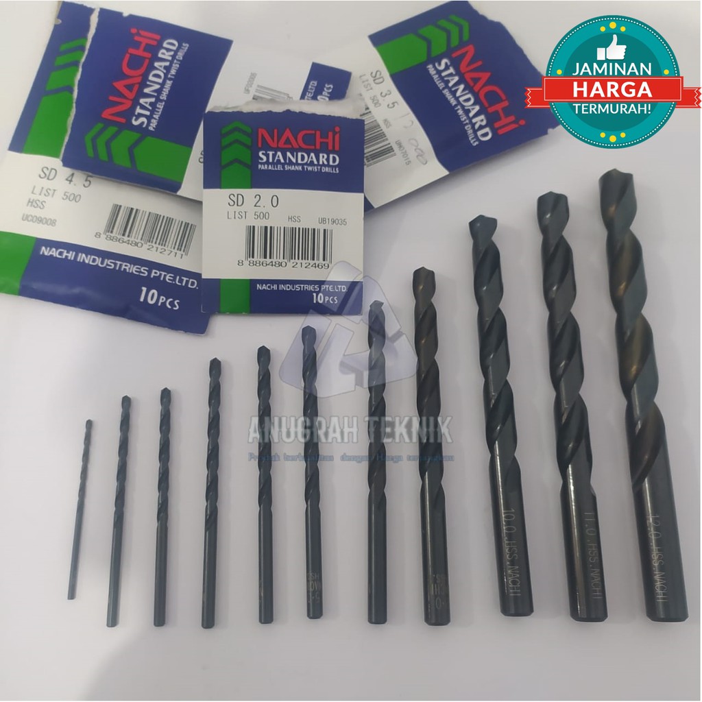 Jual Mata Bor Besi Drill 10 mm NACHI original nachi | Shopee Indonesia