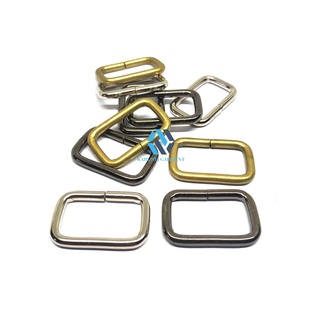 Jual Ring kotak / ring pengait cantelan tali webbing tas / lanyard / id ...