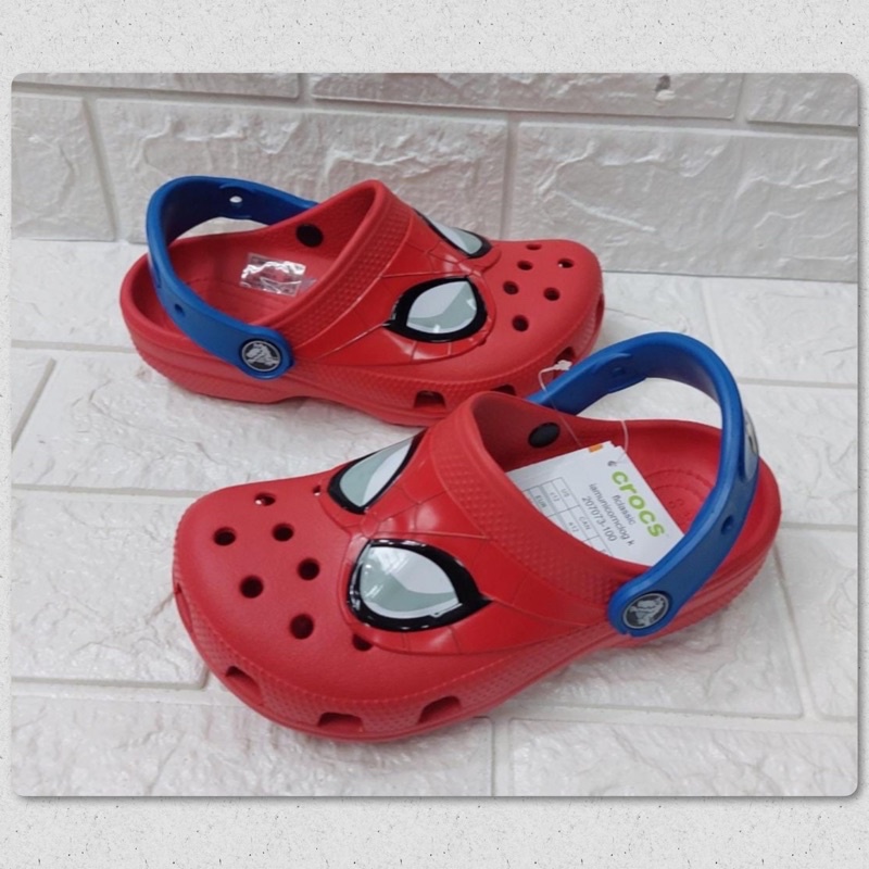 Jual TERMURAH Sendal Crocs Spiderman Fun Lab / Spidey / Spider / Sandal ...