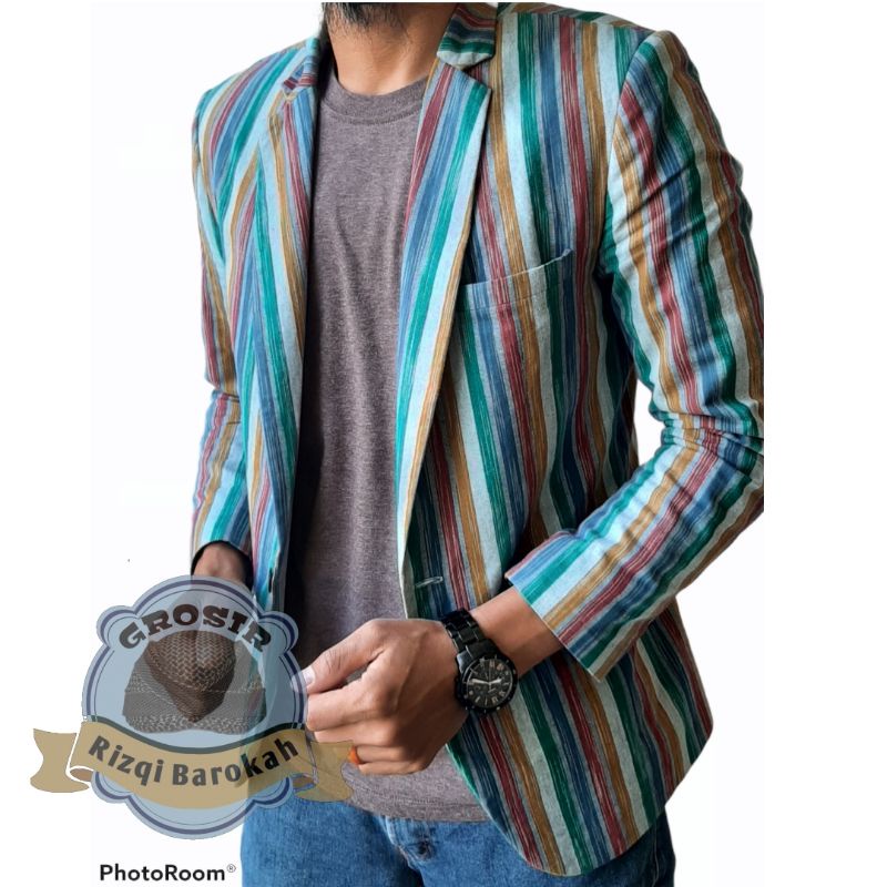 Jual JAS LURIK DISTRO / BLAZER PRIA / JAS PRIA MODERN / JAS FORMAL ...
