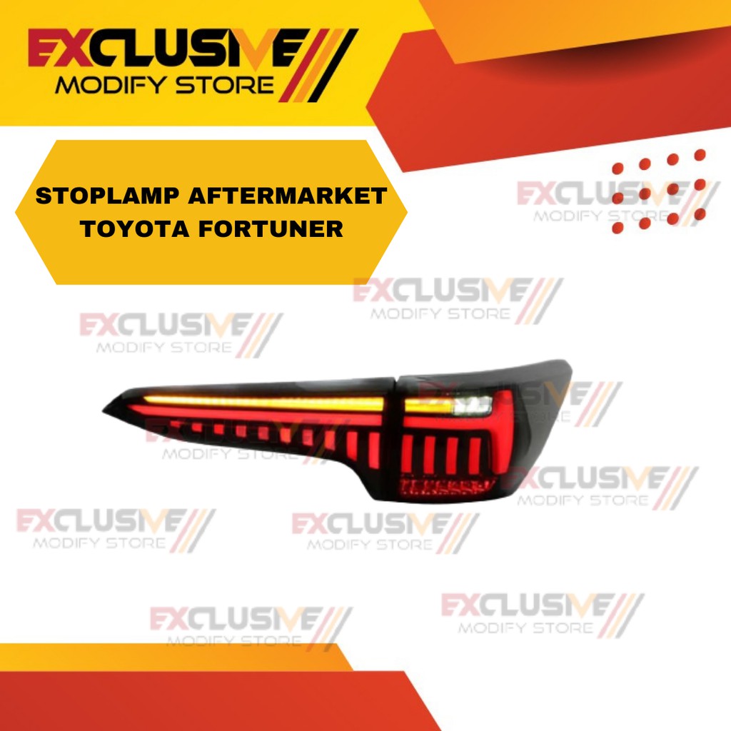 Jual STOP LAMP AFTERMARKET TOYOTA FORTUNER VRZ-SRZ AUDI RS6 STYLE 2016 ...