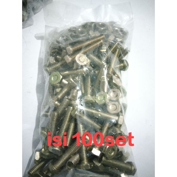 Jual Baut m6 x 30, baut 10 x 3cm | Shopee Indonesia