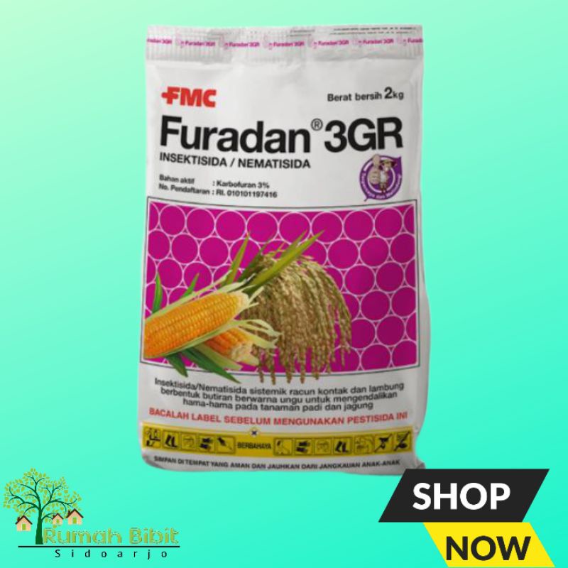 Jual Insektisida/Nematisida Furadan 3GR isi 2kg | Shopee Indonesia