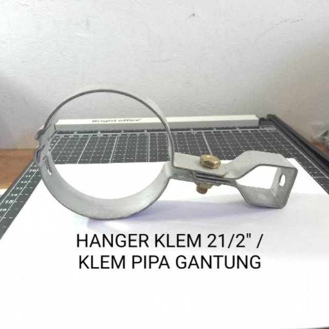 Jual HANGER KLEM 21/2" GALVANIS TEBAL / KLEM PIPA GANTUNG Indonesia|Shopee Indonesia