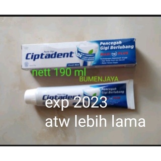 Jual Ciptadent jumbo 190 gram pasta gigi ciptaden ukuran besar 190gram ...