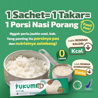 Jual FUKUMI - BERAS PORANG 40GR - RENDAH KALORI | Shopee Indonesia