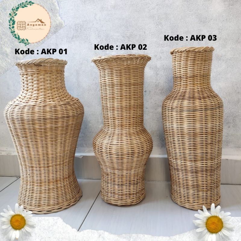 Jual Pot bunga rotan | Shopee Indonesia