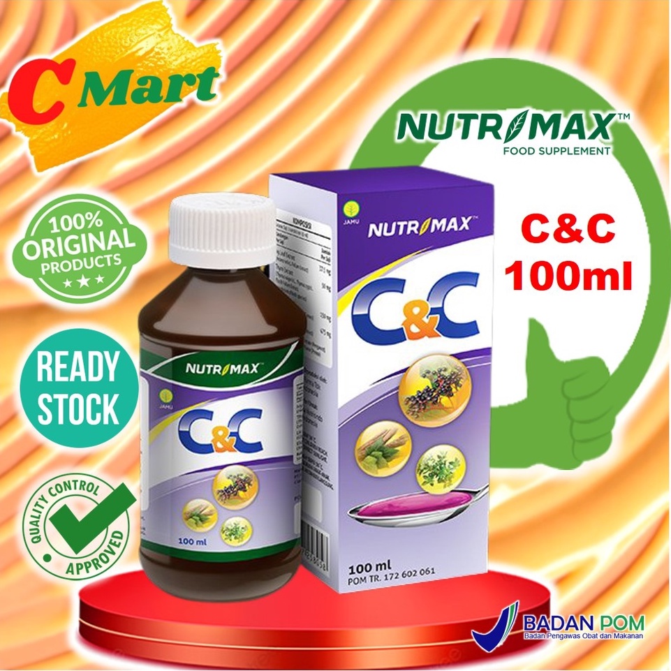 Jual Nutrimax C & C Syrup 100ml / CNC C&C / Obat Flu Batuk / CMart ...