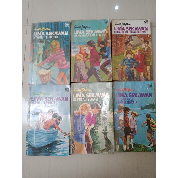 Jual Buku Cerita Lima Sekawan | Shopee Indonesia