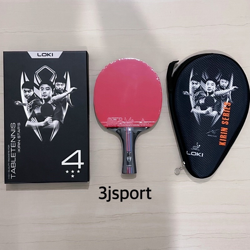 Jual Bat Pingpong LOKI Kirin Series 4star ORIGINAL | Shopee Indonesia