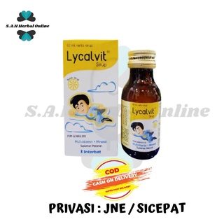 Jual Lycalvit Sirup 60 ml | Shopee Indonesia