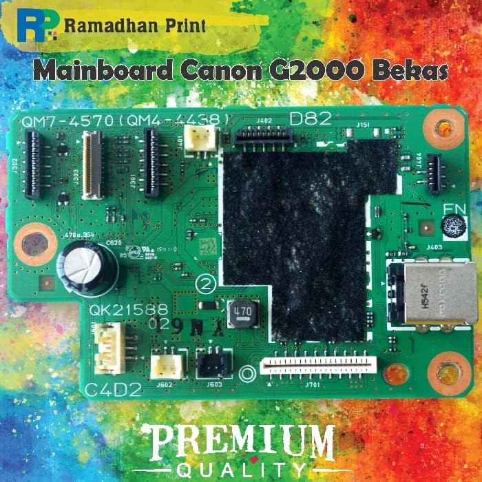Jual Mainboard Printer Canon G2000 Logic Board G2000 Motherboard Canon ...