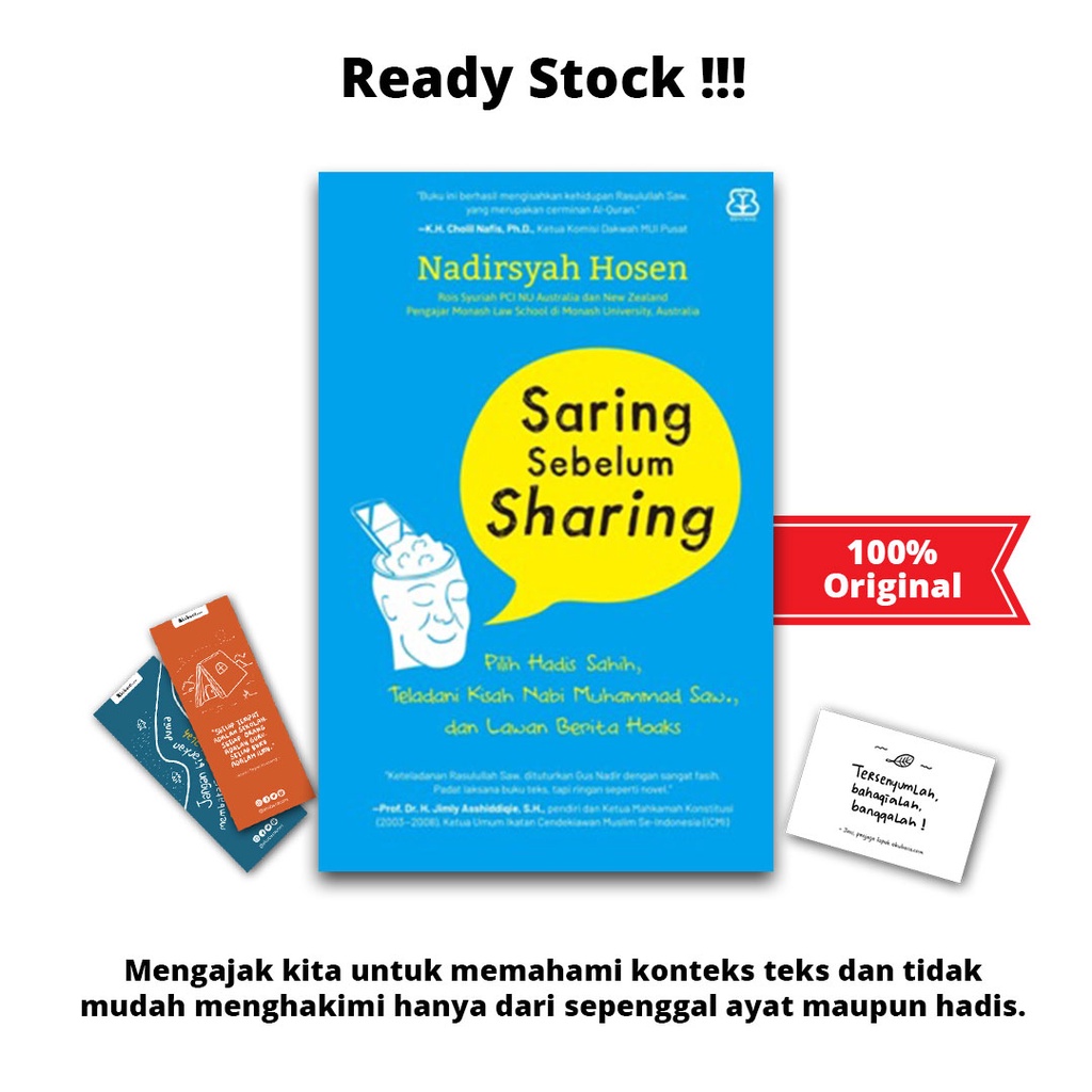 Jual Saring Sebelum Sharing - Nadirsyah Hosen | Shopee Indonesia