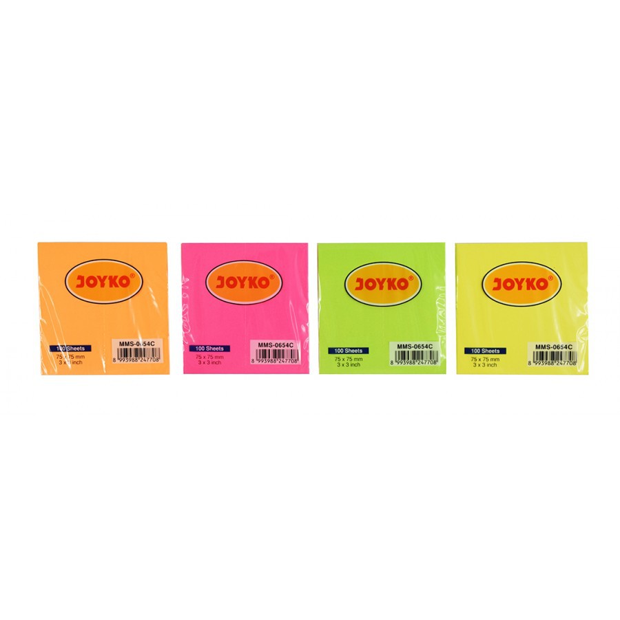 Jual Joyko Memo Sticky Note MMS-0654 Color | Shopee Indonesia