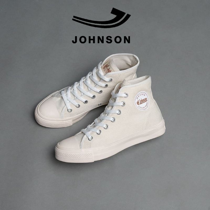 Jual Sepatu Johnson Basic Highcut Milky Original(Jhonson Sepatu ...