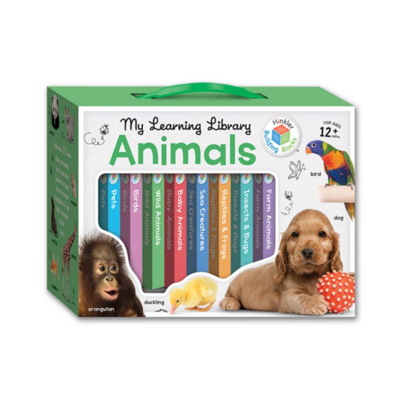 Jual My Learning Library Animals includes 8 Board Books | Shopee Indonesia