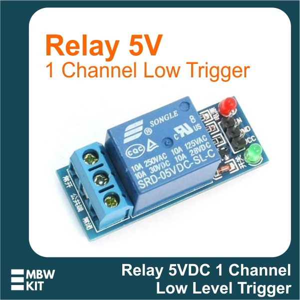 Jual Modul Relay 5V 1 Channel Relay Module 1CH Low Level Trigger | Shopee Indonesia