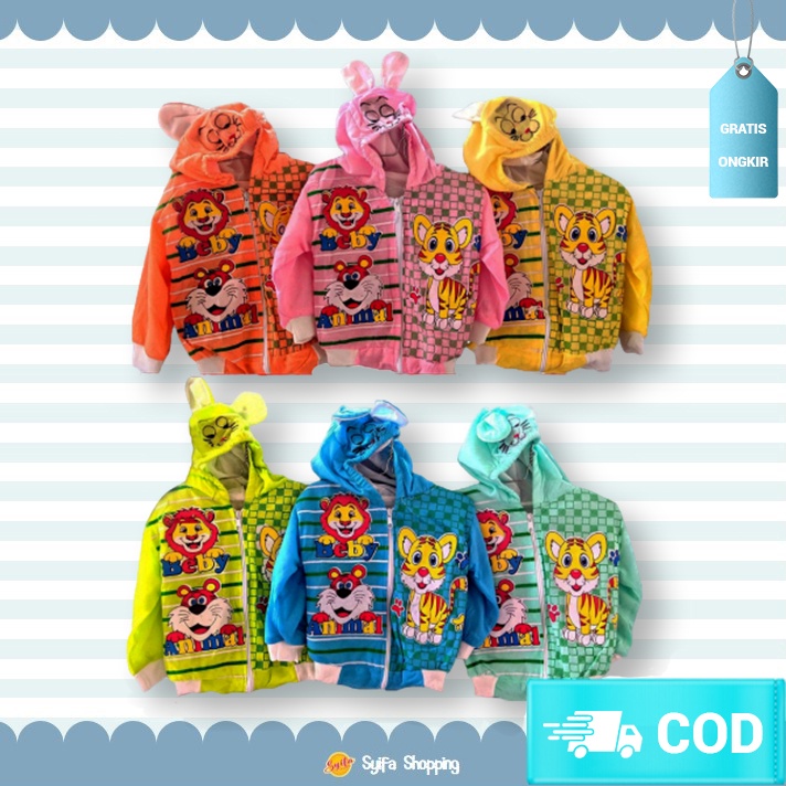 Jual Jaket Bayi Hoodie Bayi Pakaian Bayi Baby Laki Laki Perempuan Cowok ...
