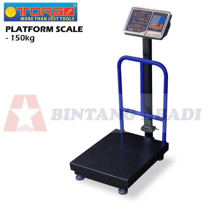 Jual Tora Timbangan Duduk Digital 150 Kg / Platform Bench Scale - DS21150 BA1666 | Shopee Indonesia