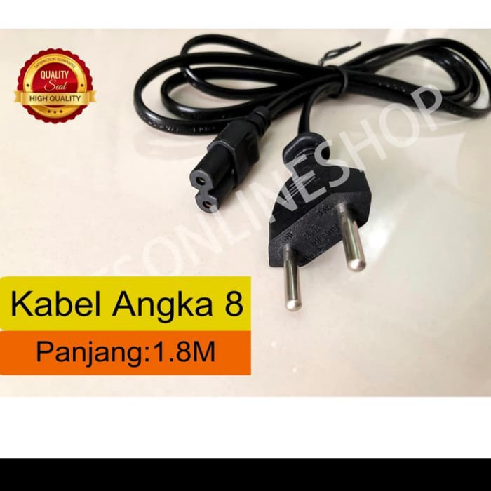 Jual Kabel power angka 8 | Shopee Indonesia
