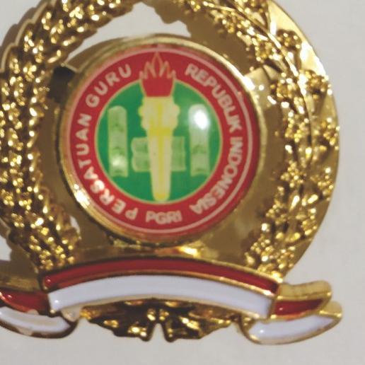 Jual Mall Lencana Pin PGRI Pin Padi Kapas Logo PGRI guru kuningan ...