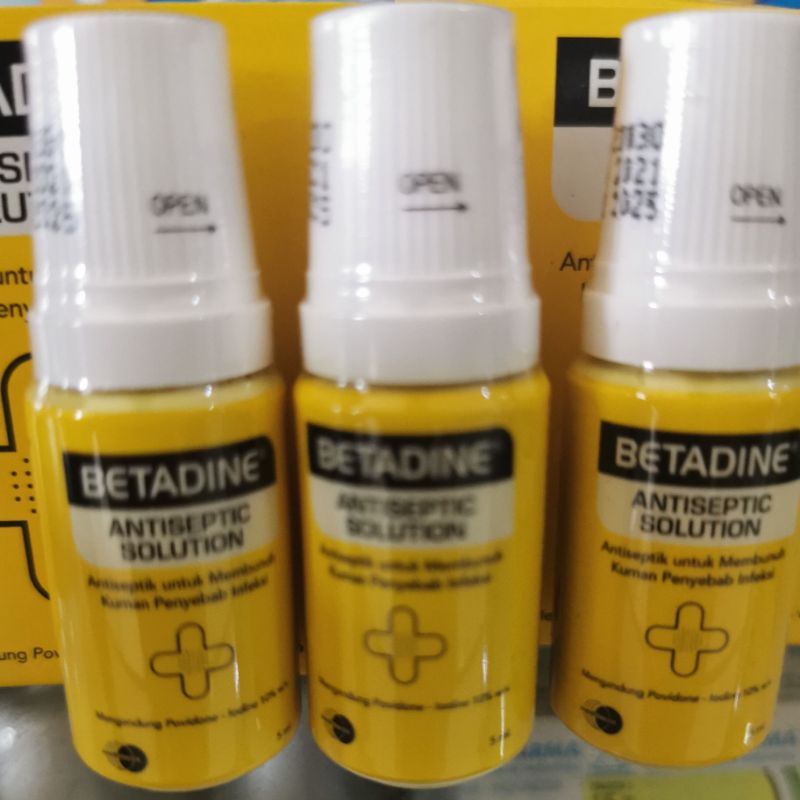 Jual betadine 5ml Indonesia|Shopee Indonesia